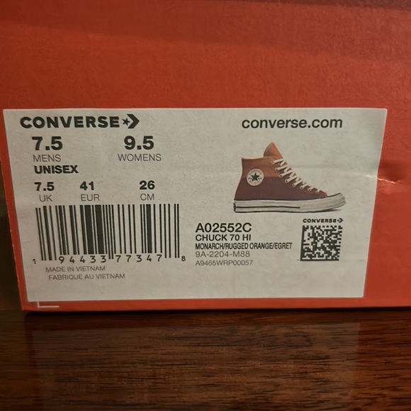 Converse | Shoes | Converse Nwtnib Chuck 7 Color Blocked High Top ...